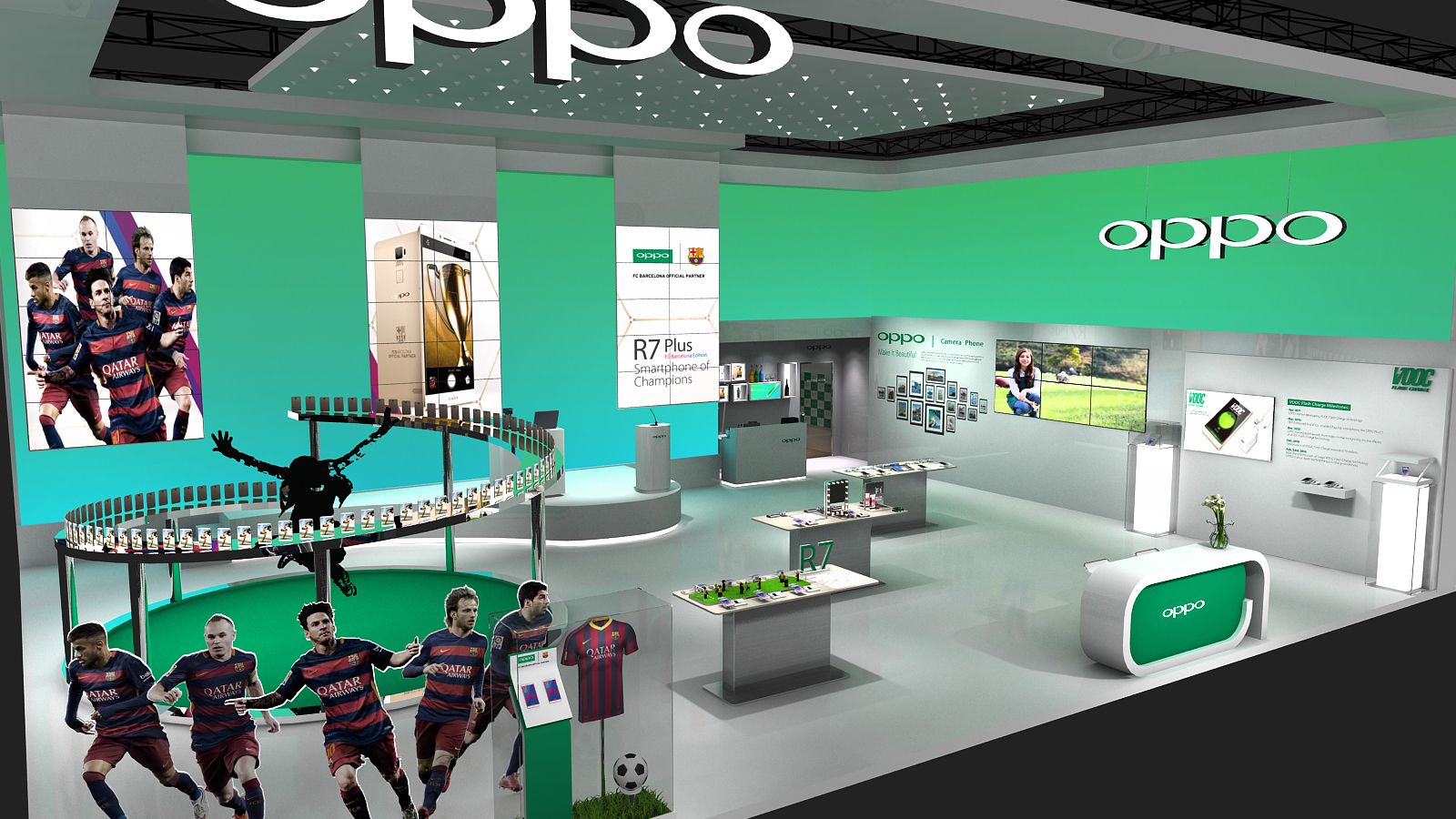 OPPO_全球展览设计展台搭建公司